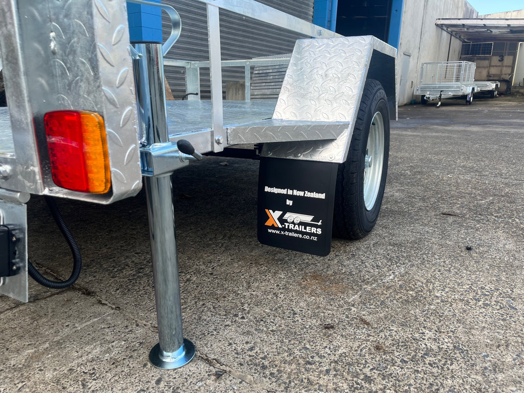 8X6 Single Axle Ride On Trailer – X-Trailers
