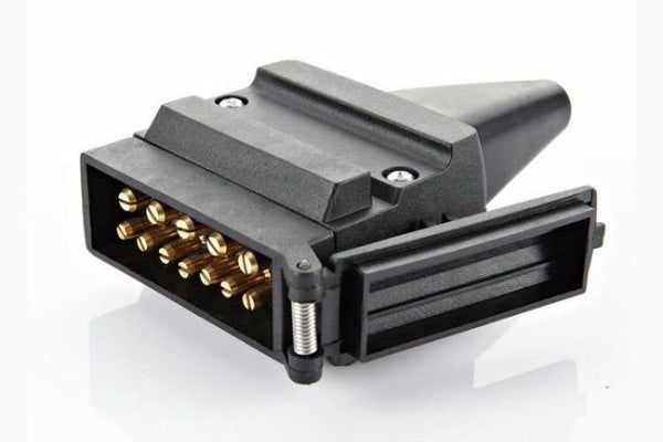 12 Pin Male Trailer plug (PLUG01) – X-Trailers